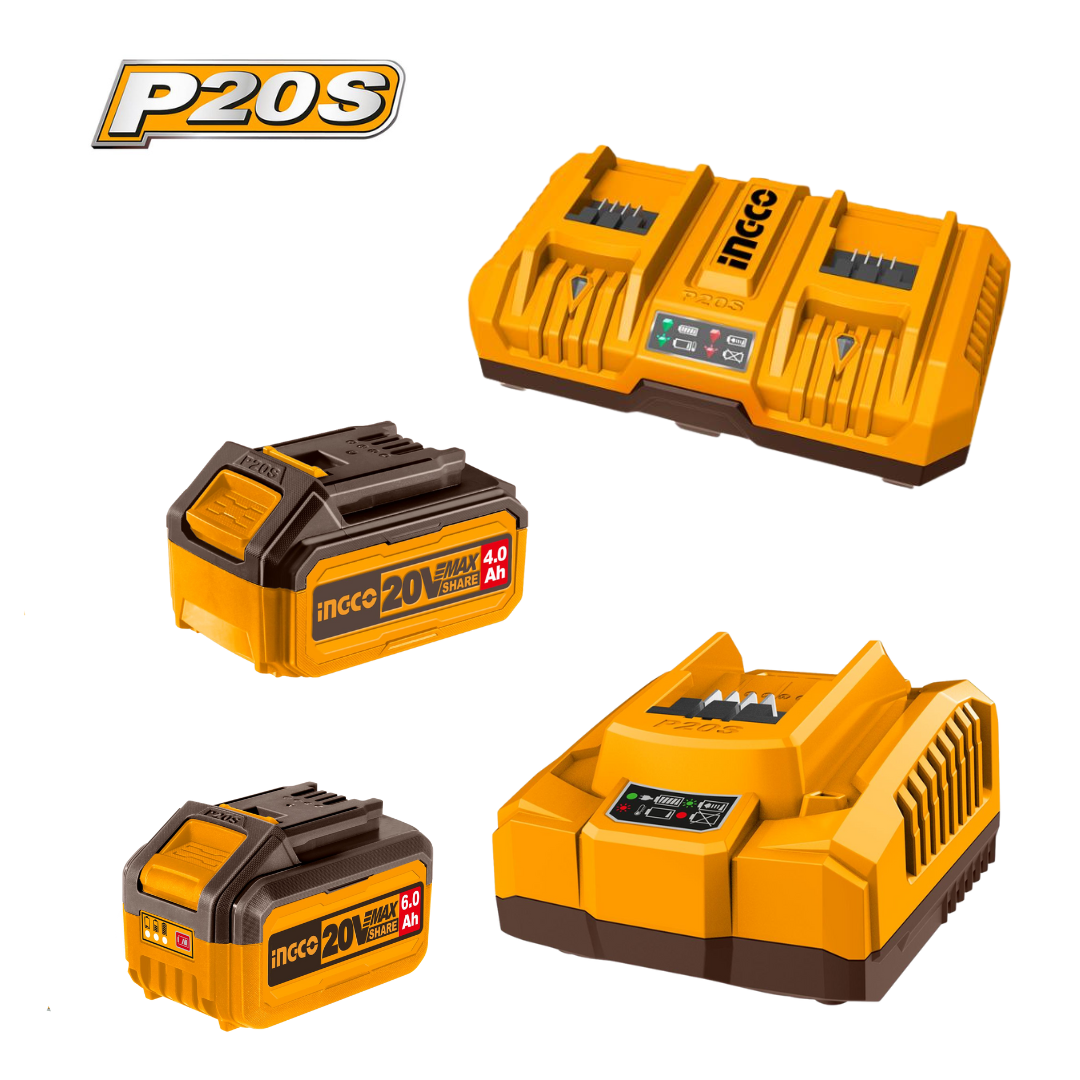 P20S 20V Battery Kits for Ingco, Wadfow, Total - Shop Online