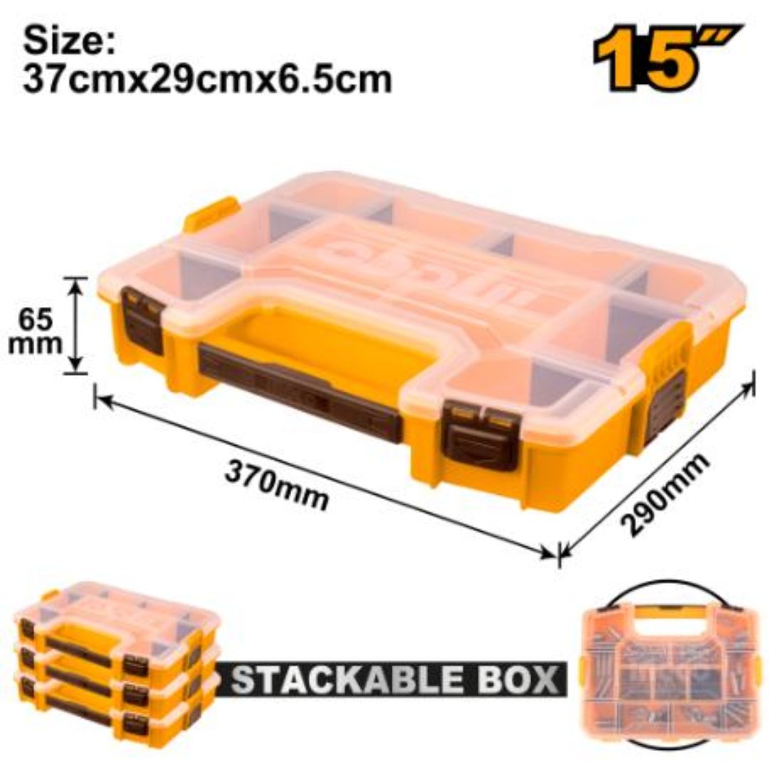 Ingco Plastic Organiser - Stackable Box – Bethanie Hardware