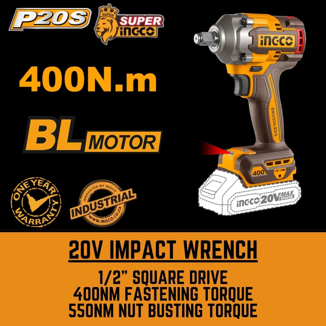 Ingco 20V Ultimate Combo - 9 Piece Cordless Tool Kit – Bethanie Hardware