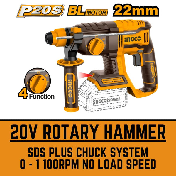 Ingco 20V Ultimate Combo - 9 Piece Cordless Tool Kit – Bethanie Hardware