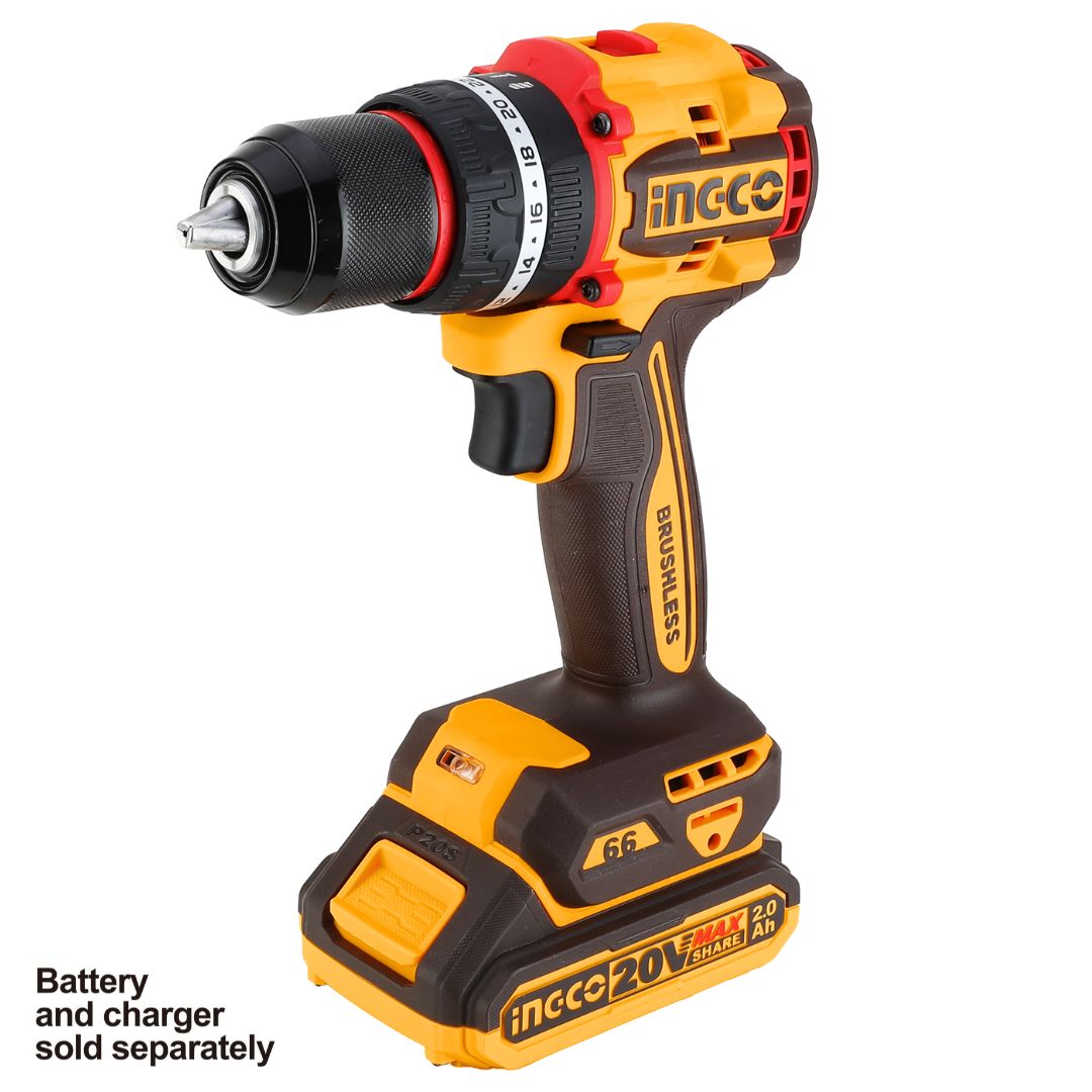 Ingco 20V Impact Drill Compact - CIDLI206681 – Bethanie Hardware
