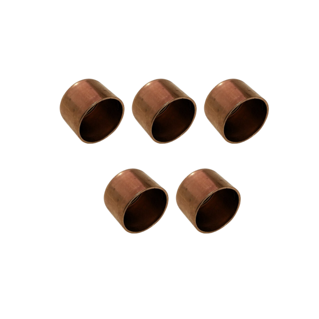Copper End Cap 22mm 5 Pack – Bethanie Hardware