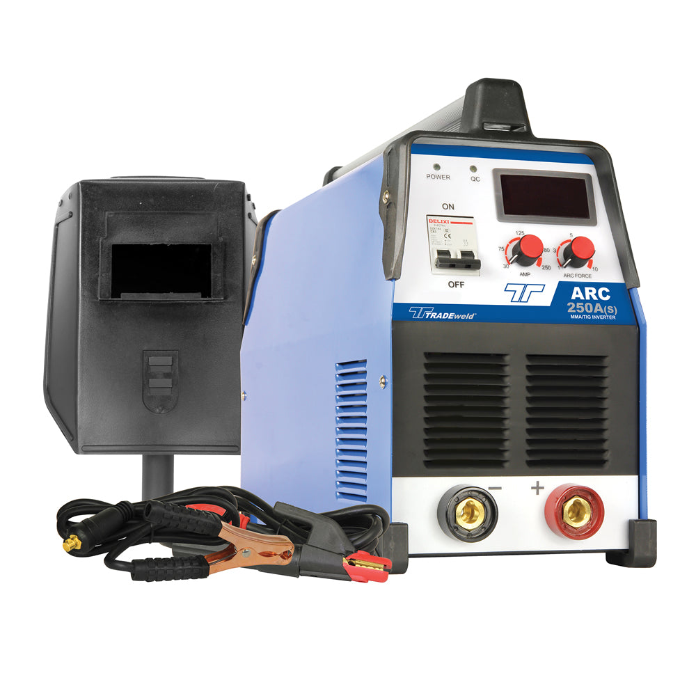 EWM0128-I - Tradeweld Inverter Welder ARC 250S DC 220V – Bethanie Hardware