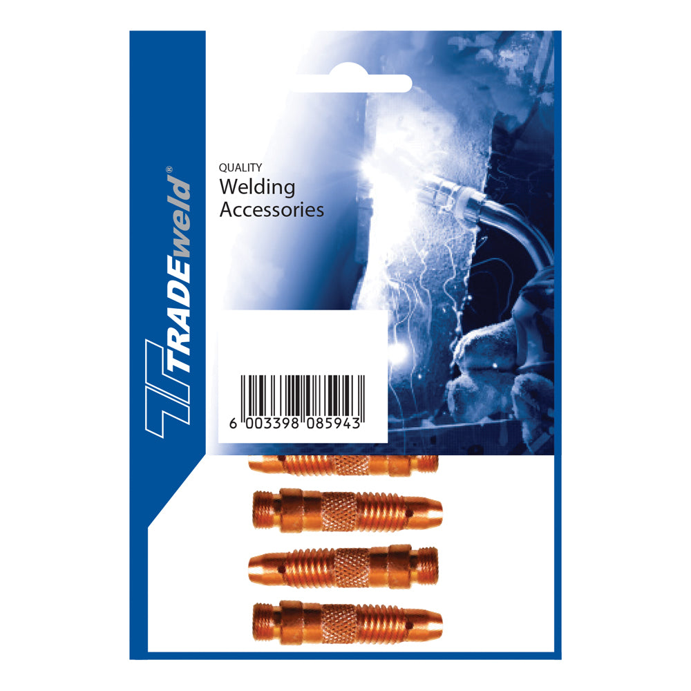 Tradeweld TIG Welding Collet Bodies – Bethanie Hardware