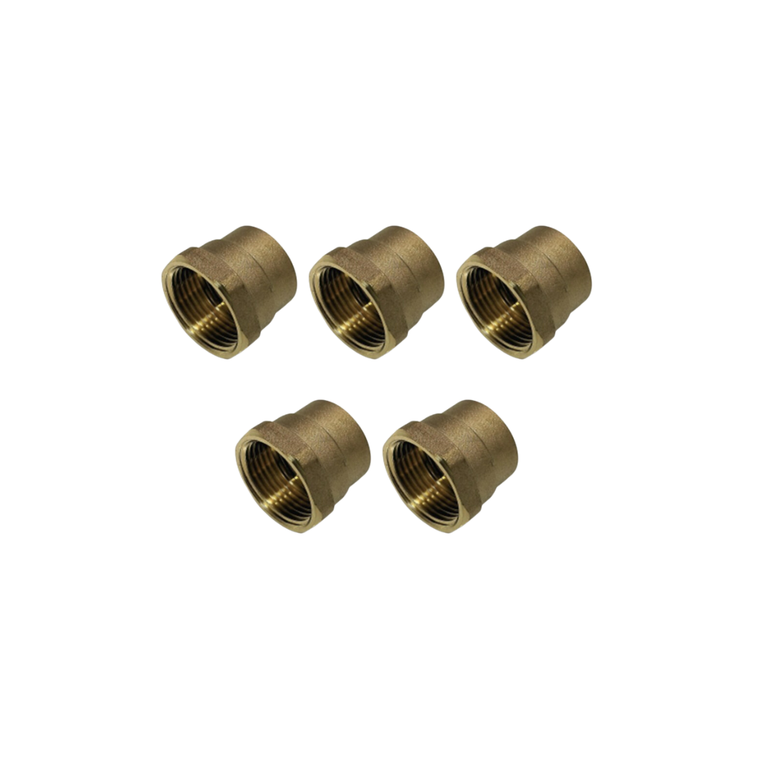 Copper Female Adaptor 15mm 5 Pack – Bethanie Hardware