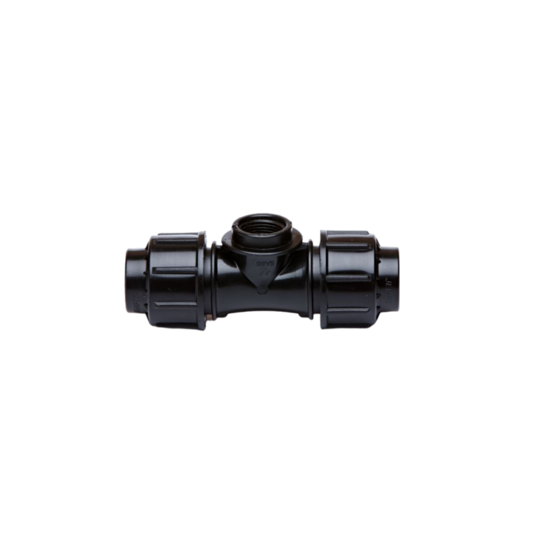 Compression Female Tee 40mm Plumbing Fitting – Bethanie Hardware