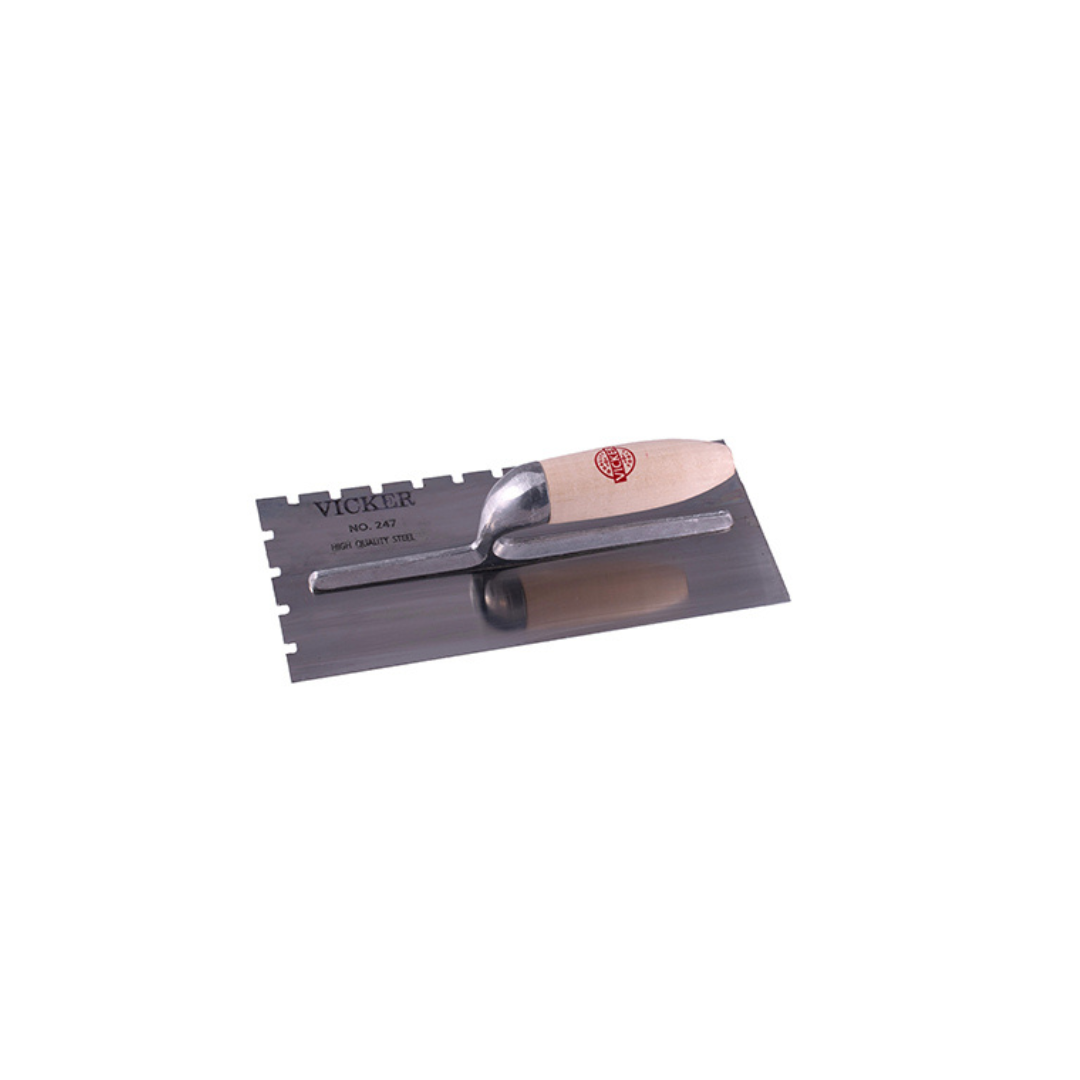 VICKER Trowel Square Notch 247 – Bethanie Hardware