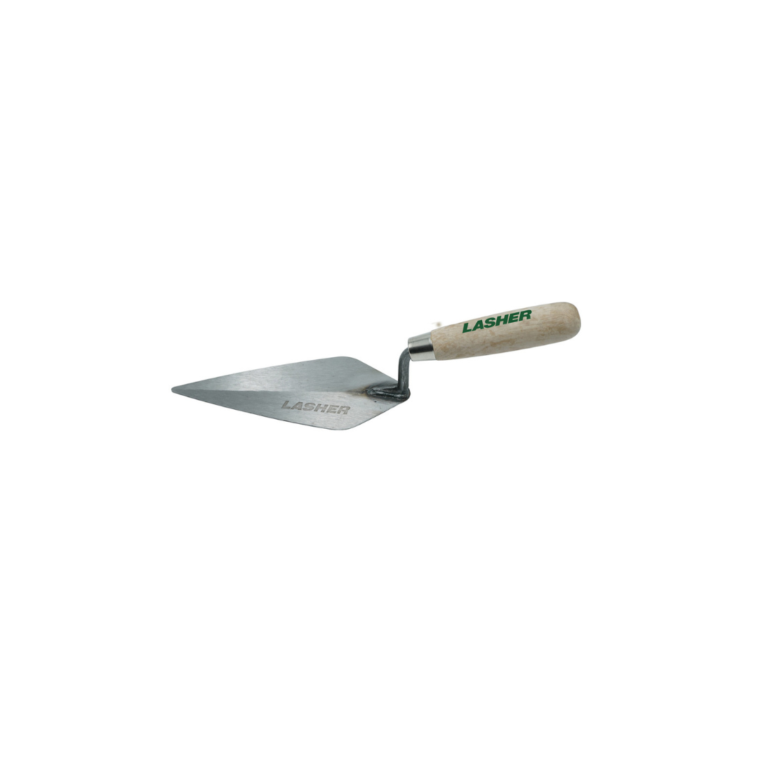 LASHER Trowel – Pointing (Wooden Handle, 175mm) – Bethanie Hardware