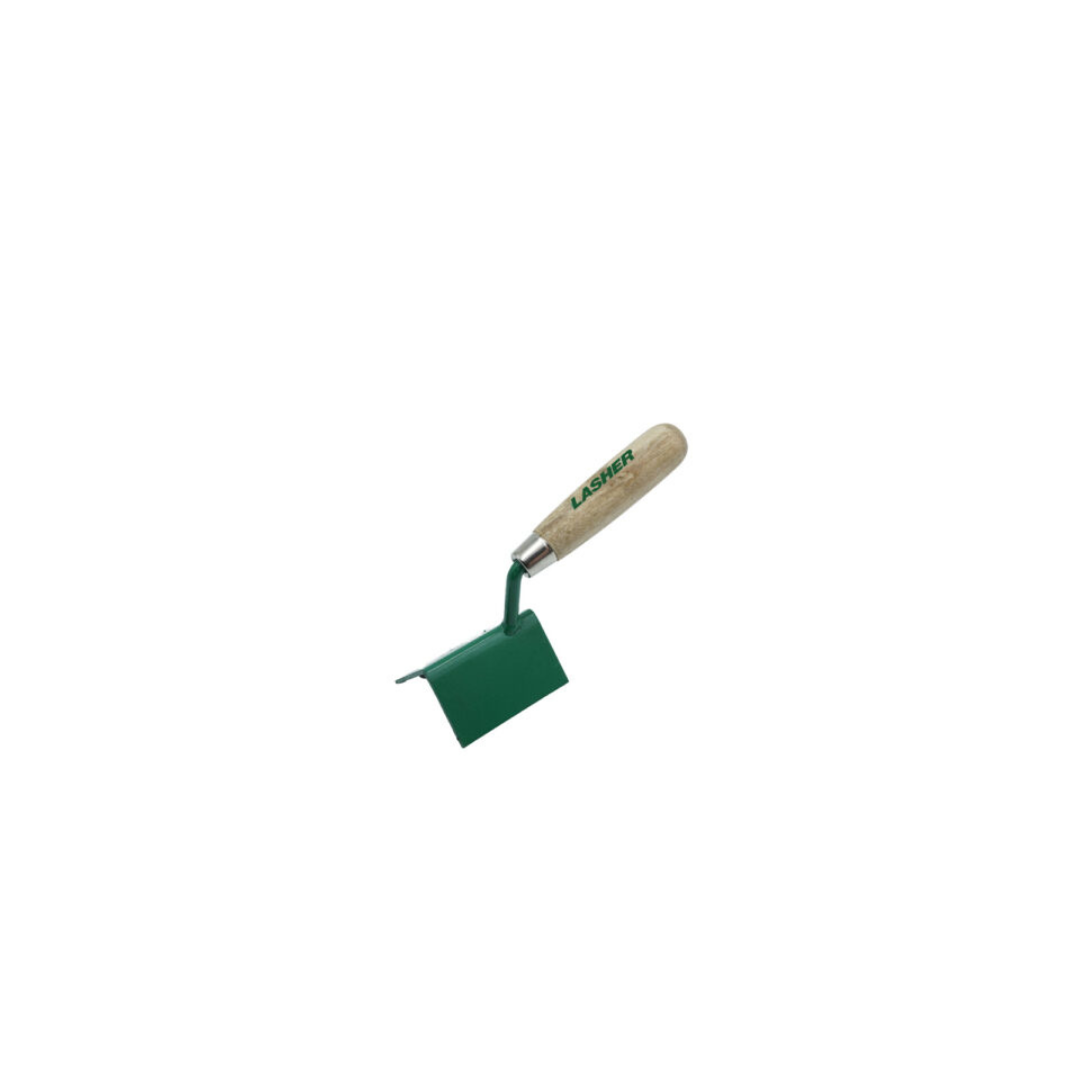 LASHER Trowel – Sharp Corner Outside (Wooden Handle, 75mm) – Bethanie ...