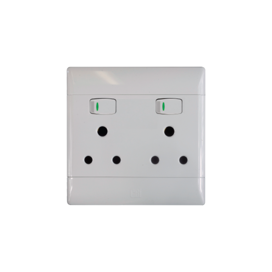 CBI Wall Socket Double 4x4 – Bethanie Hardware