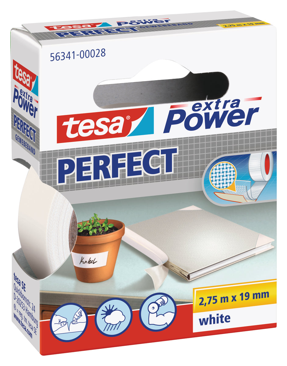tesa extra Power Perfect 2,75mx19mm White – Bethanie Hardware