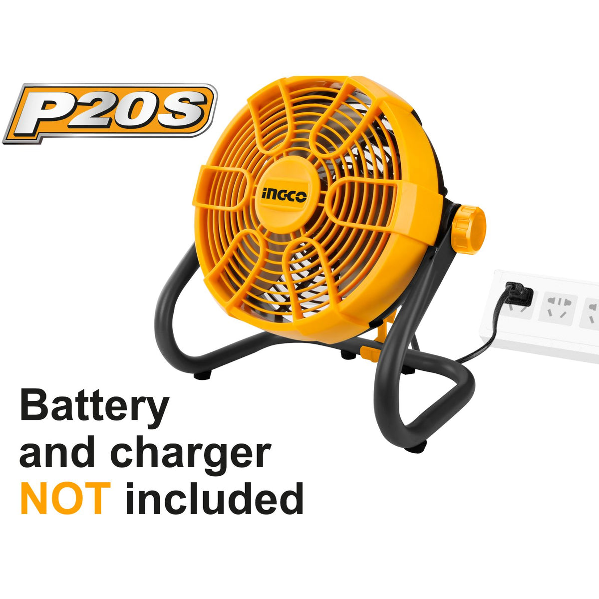 Ingco 20V PS+ C/L FAN 2 SETTING 30.0CM – Bethanie Hardware
