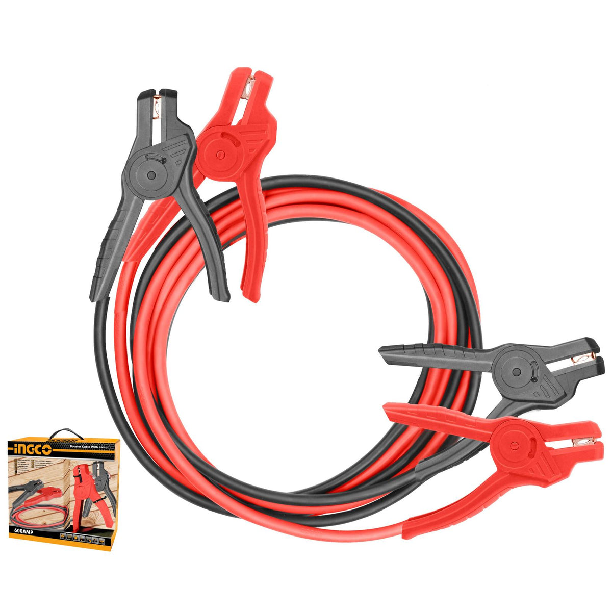 Ingco BOOSTER CABLE 600AMP IN BOX – Bethanie Hardware