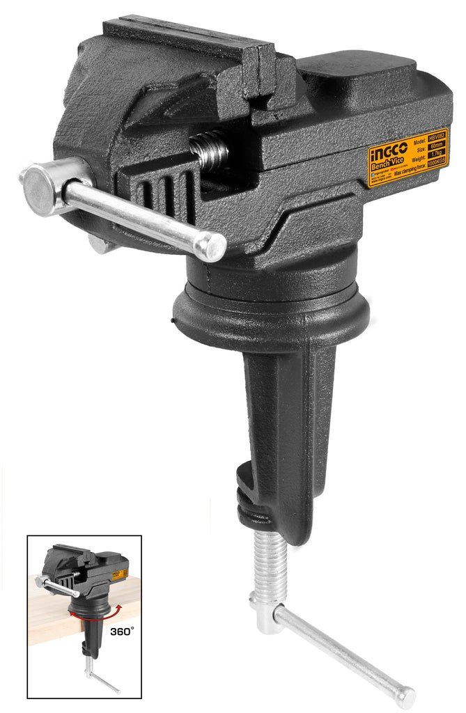 INGCO VICE BENCH SWIVEL 60MM TABLE TOP – Bethanie Hardware
