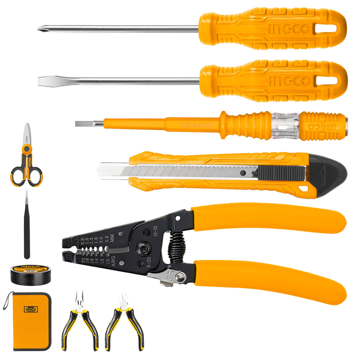 INGCO TOOL SET ELECTRICIANS 11PC – Bethanie Hardware