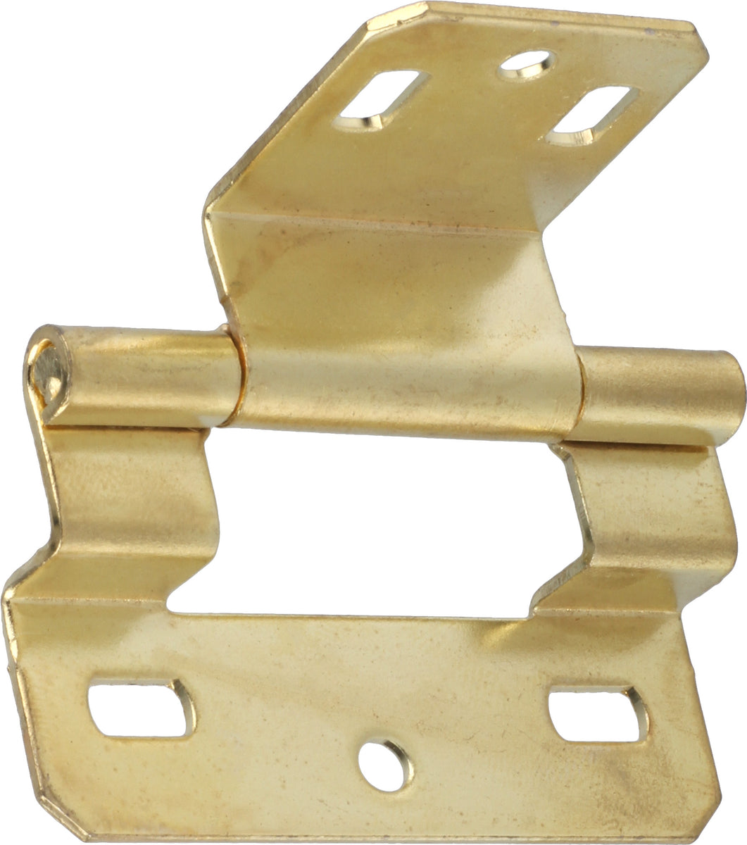 Ruwag Easy Fit Hinge Brass Plated 64mm (2) – Bethanie Hardware
