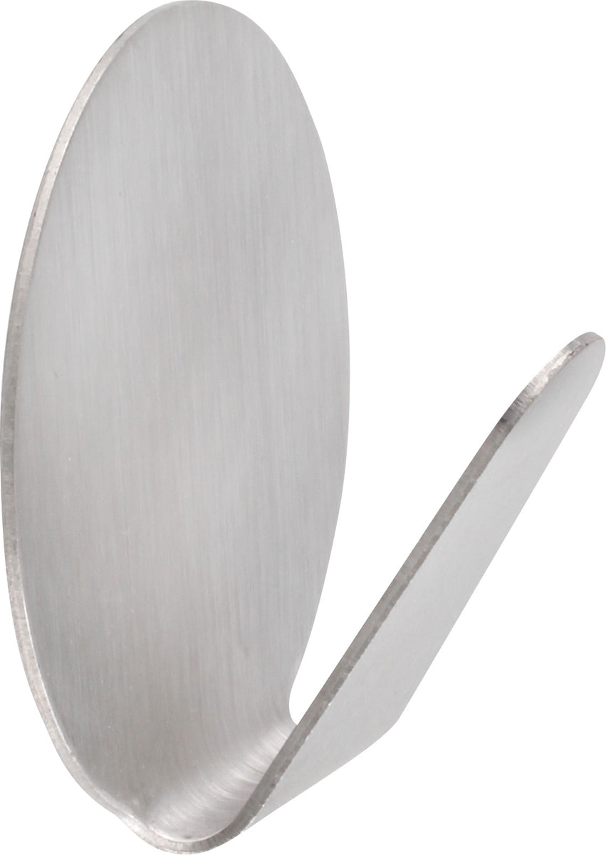Ruwag Stick-on Stainless Steel Round Hook Medium (3) – Bethanie Hardware